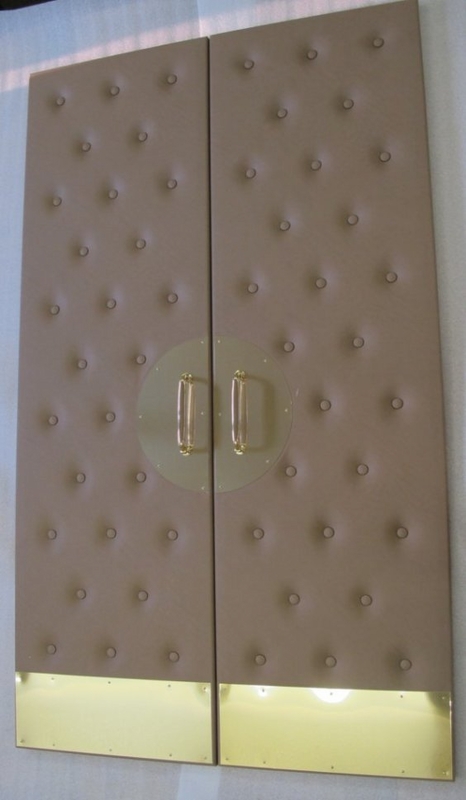 Home Theater Premium Upholstered Door Panel