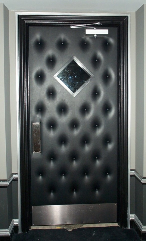 Home Theater Premium Upholstered Door Panel