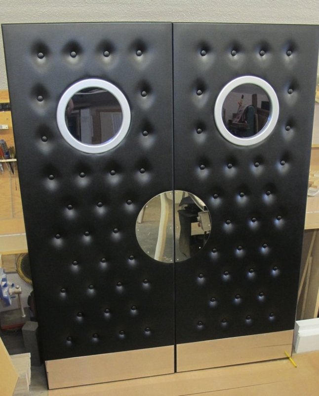 Home Theater Premium Upholstered Door Panel