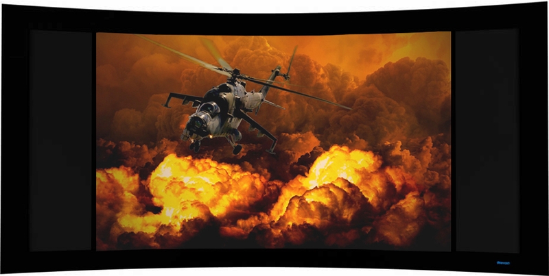 Stewart Cinecurve Variable Masking Curved Screen