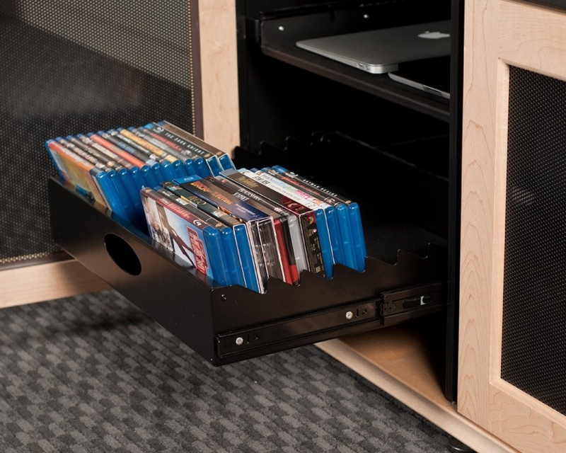 Salamander Pull-Out Media Tray