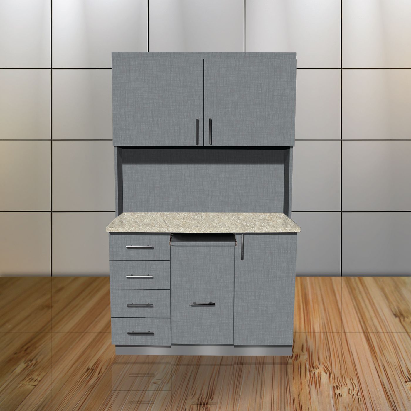 Signature Series - 12 O Clock - Retractable counter top - Battleship