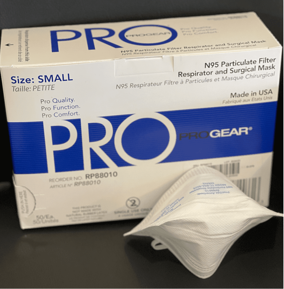 Travel Nurse Fit Test - N95 Mask - SINGLE - ProGear Small or Regular