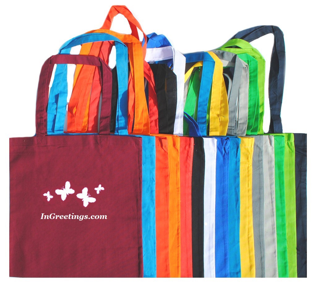 Custom One Color Screen Printing, Bulk Tote Bags & Aprons