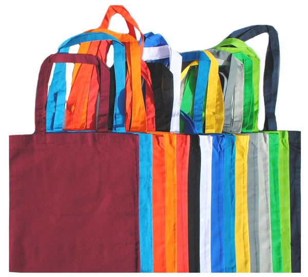 15"x16" Color Cotton Tote Bags