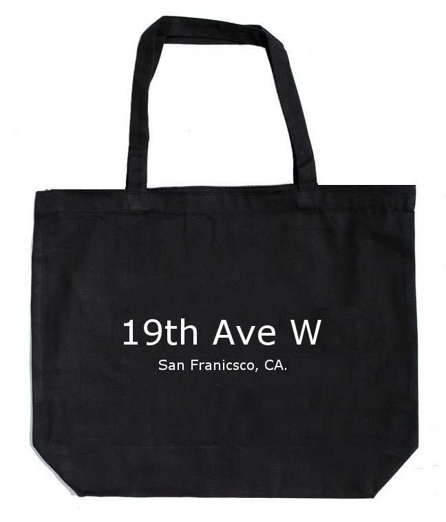Custom One Color Screen Printing, Bulk Tote Bags & Aprons