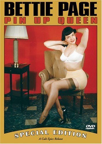 Betty Page Military Pin Up