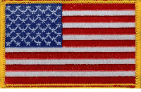 Flag patches, country flag patches, state flag patches, international ...