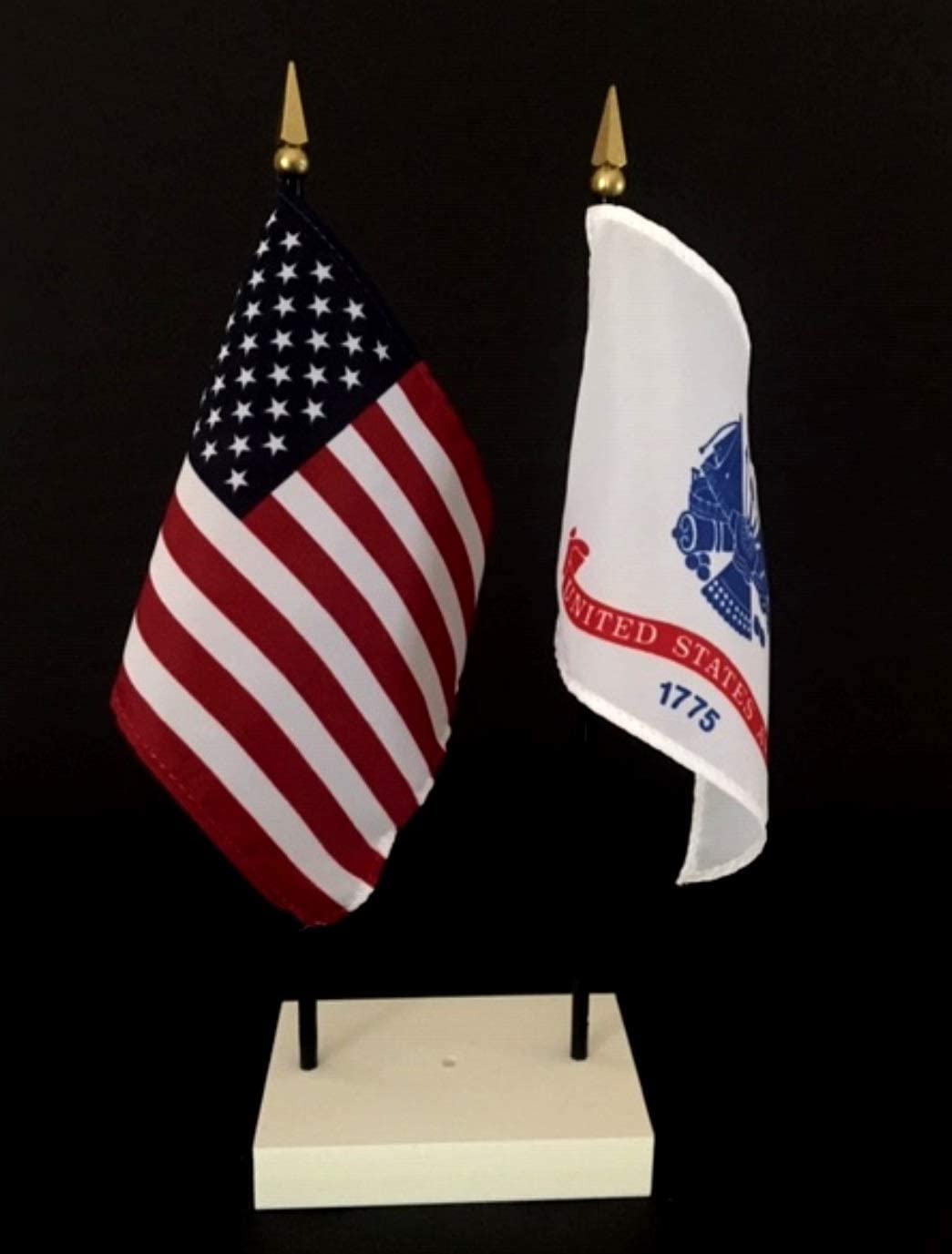Army and US Flag Desk Set - US Army Flag