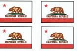 WorldStix sheet of 50 Made in the USA self-adhesive California 1" x 1.5 ...