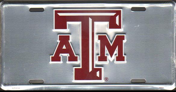 College Team License Plates $6.95 - College Flags