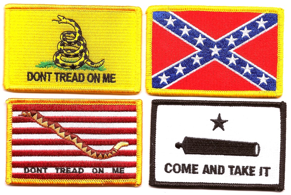 Confederate and Historical Flag Patches - Flag Patches