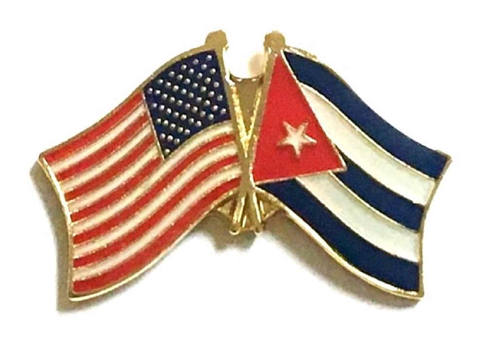 Cuban Lapel Pin - Double - Cuba