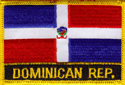 Dominican Flag Emblem