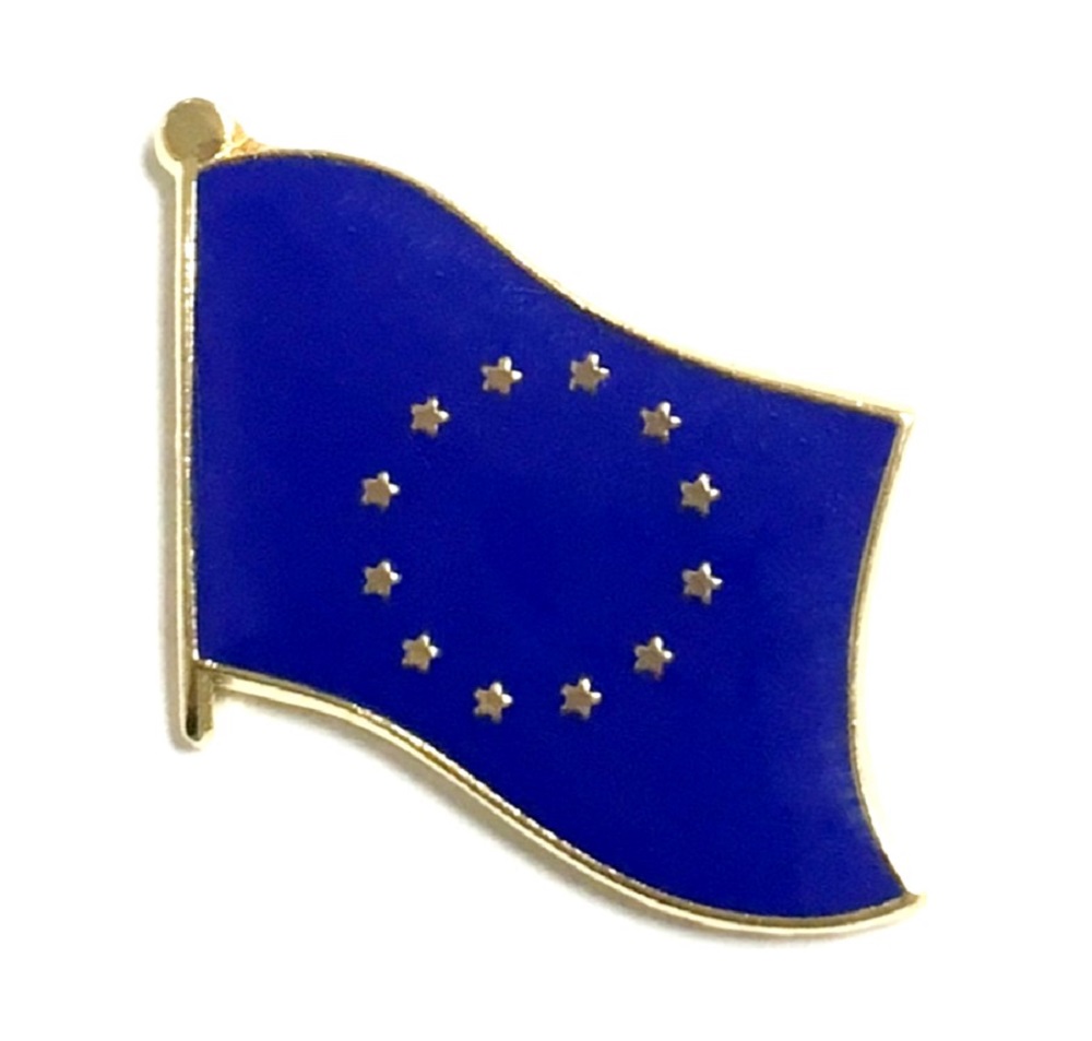 European Union Flag Lapel Pin - Single - European Union