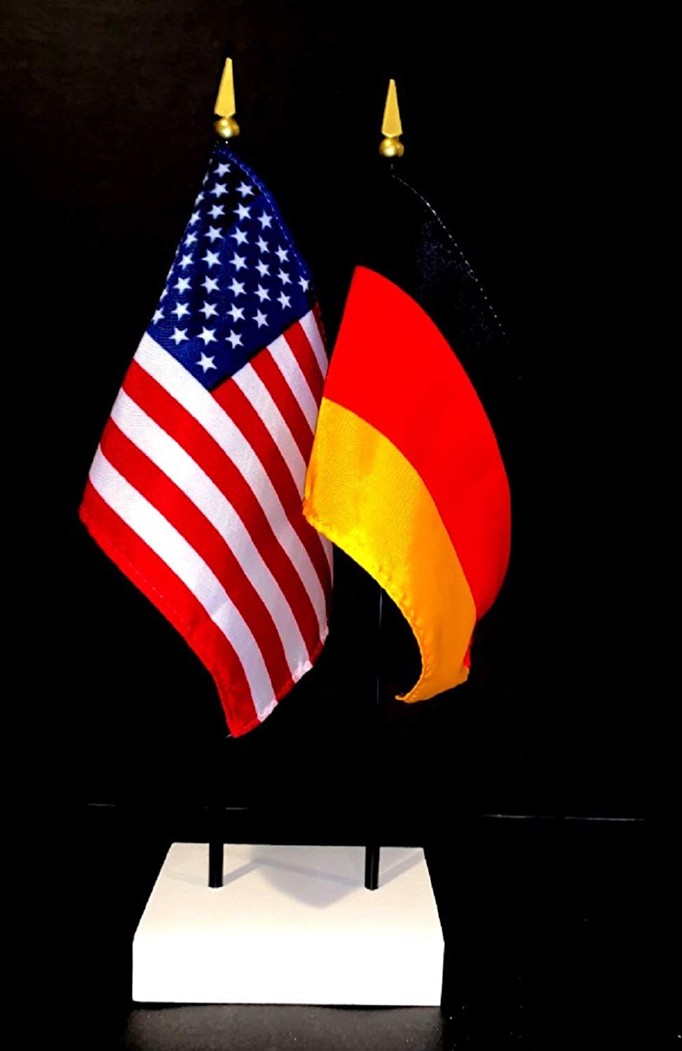 Germany and US Flag Desk Set - Germany