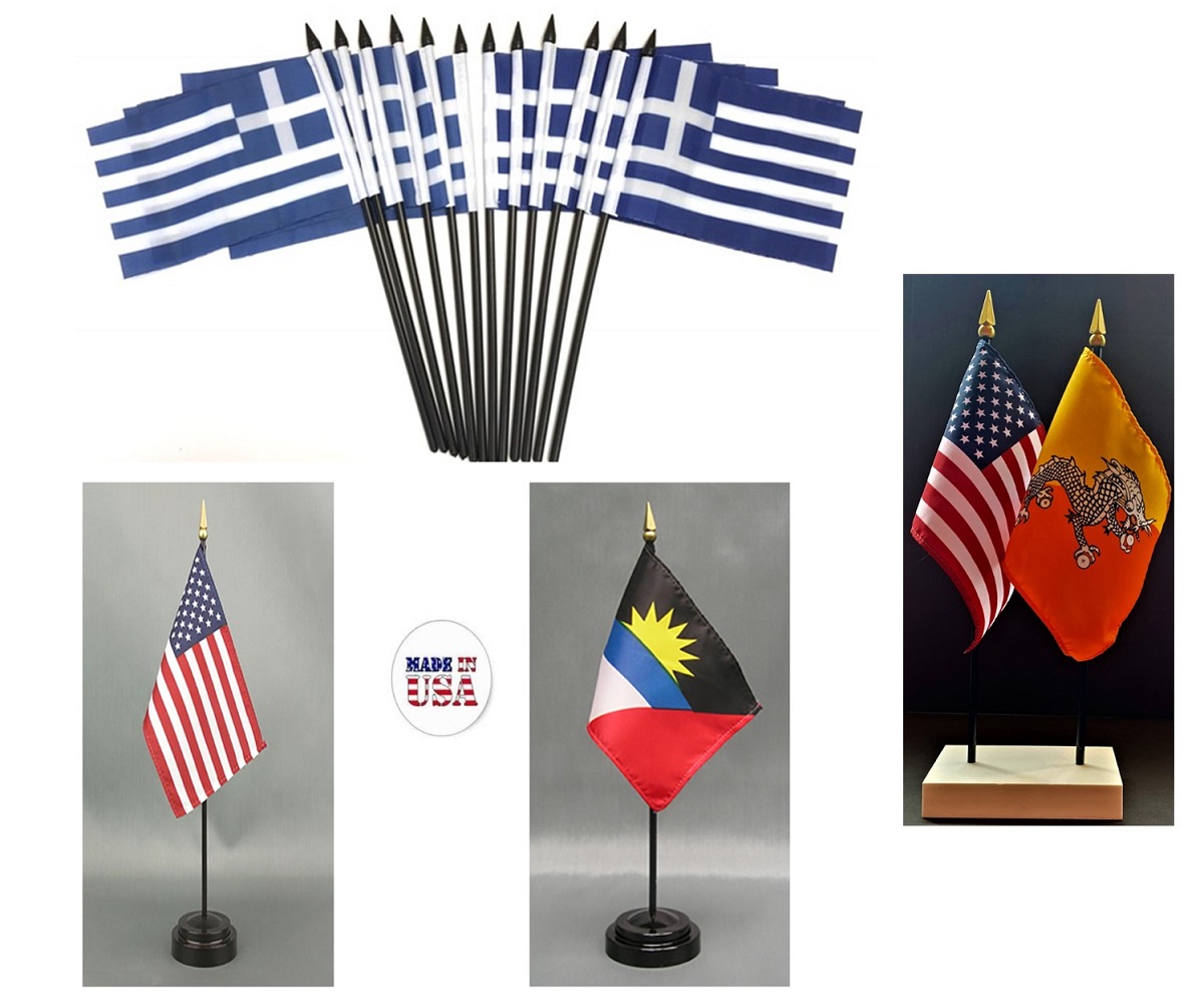Buy discount miniature desk table flags, only $1.85 per flag or less ...