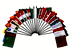 Miniature International Flags - Priced by the Dozen or in Assortments ...