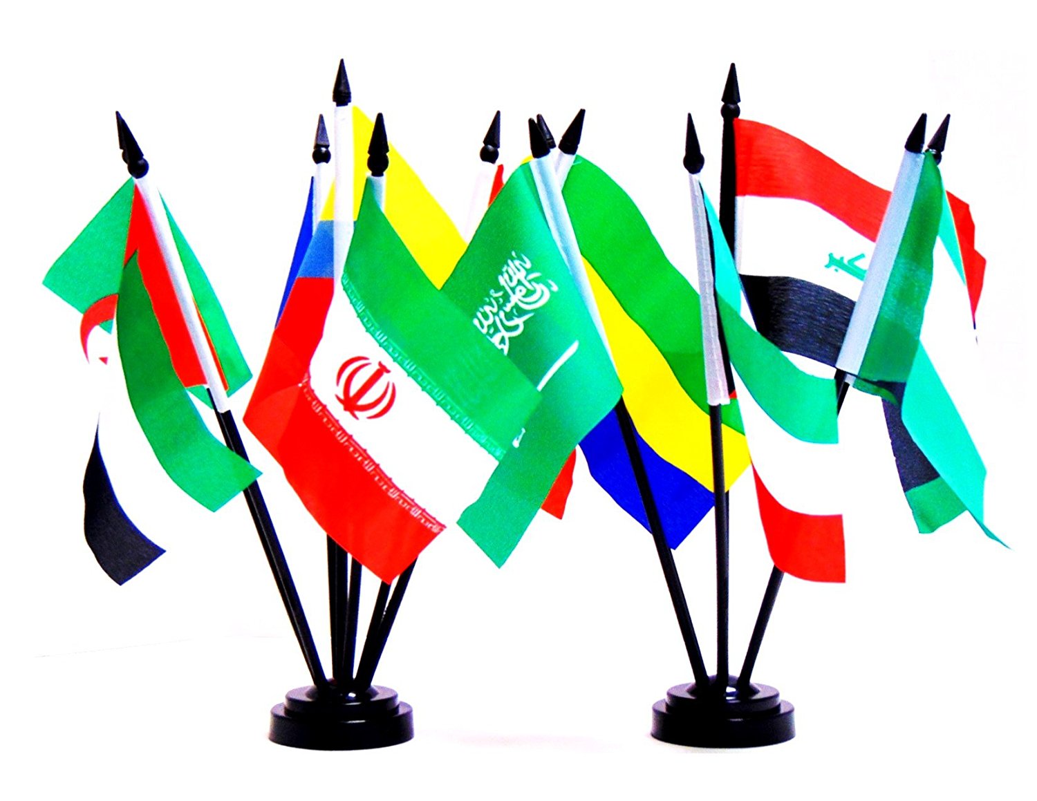 Miniature World Flag Assortment #20/OPEC Countries - Miniature ...