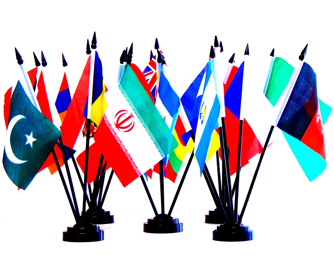 Miniature World Flag Assortment #3/Assortment of 25 World Flags ...