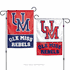 Licensed high-quality low-priced Ole Miss Rebels garden flag and yard ...