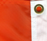 Orange Flags - Full Size Solid Color Flags