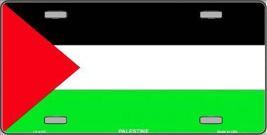 Palestine Flag License Plate - Palestine