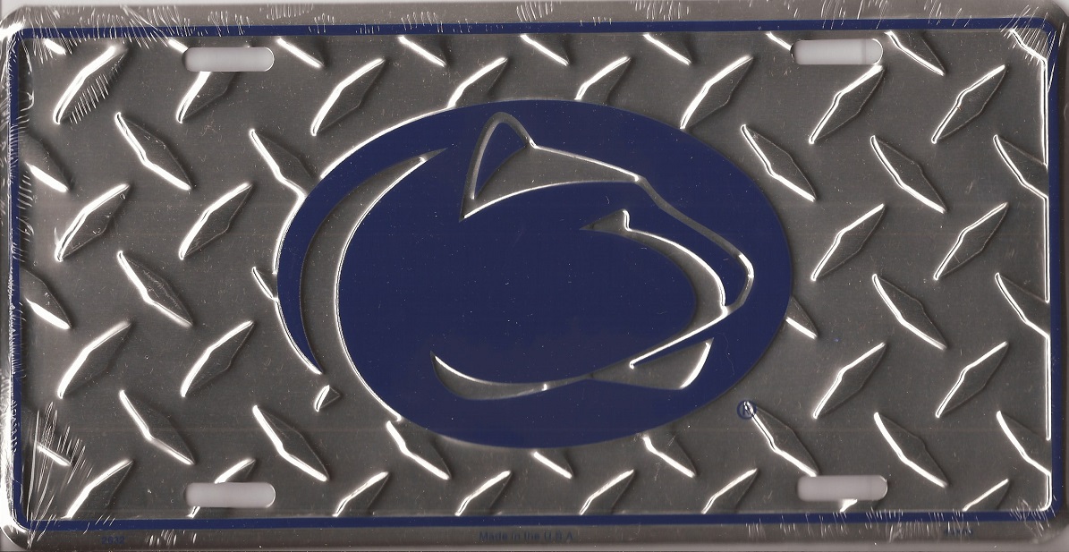 Penn State Diamond License Plate - Pennsylvania State University