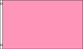 Pink Flags - Full Size Solid Color Flags