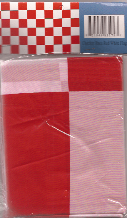 Cheap 3x5 polyester Red & White Checkered flag; high quality low priced ...