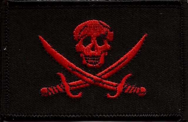 Skull And Cross Swords Flag