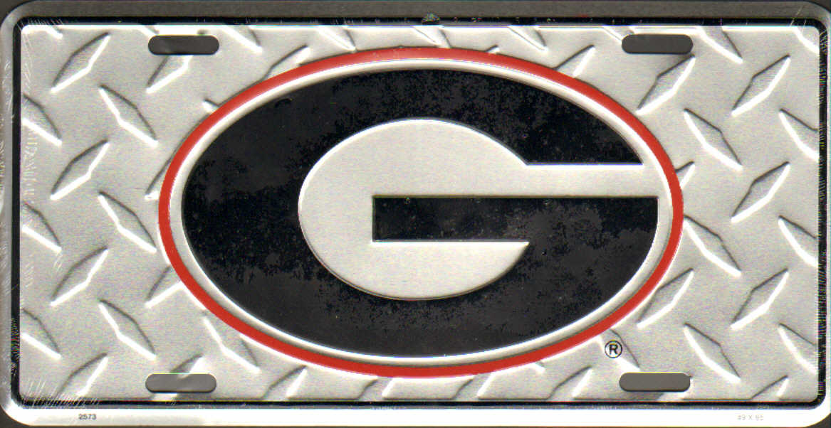 UGA Bulldogs License Plates - College Team License Plates $6.95