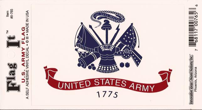 US Army Flag Decal - Military Decals & Stickers