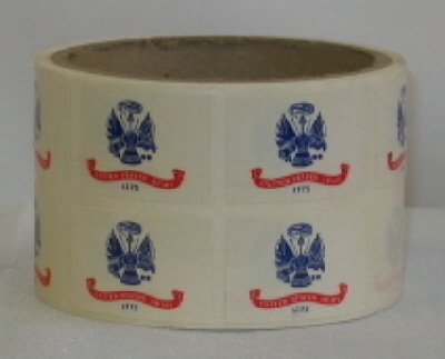 US Army Flag Stickers - Roll of 250 - Military Decals & Stickers