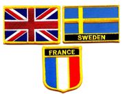 Flag patches, world flag patches, embroidered flag patches, country ...
