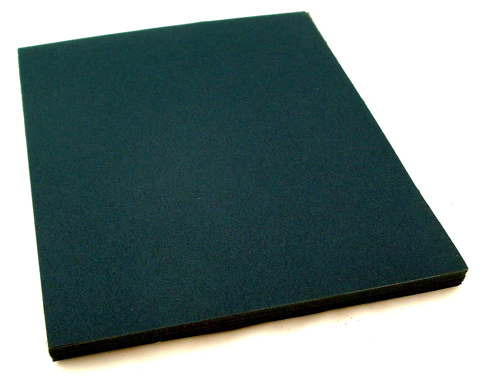 BlackCarbon Wet or Dry Sandpaper Sheets, Silicon Carbide, 9" by 11 ...