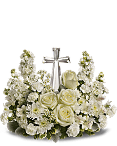 Crystal Cross Bouquet