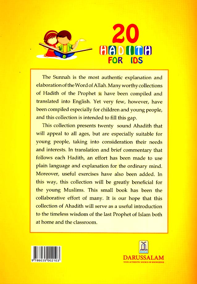 20 Hadith for Kids (Moulvi Abdul Aziz)
