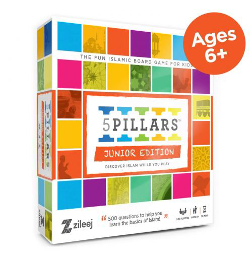 5 Pillars Junior Edition (Islamic Board Game) Discover Islam While You Play