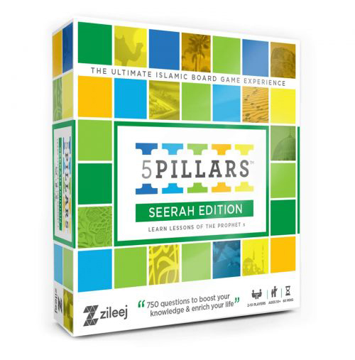 5 Pillars Seerah Edition (Islamic Board Game) Learn Lessons of the ...