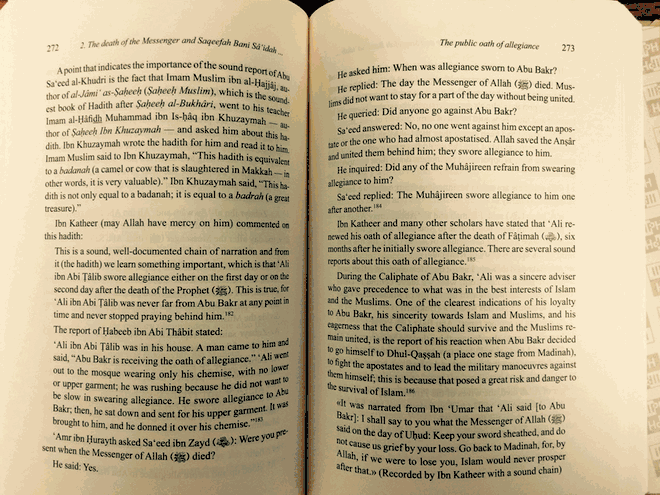 Abu Bakr As-Siddeeq : His Life and Times (Dr. Ali Muhammad as Salabi)