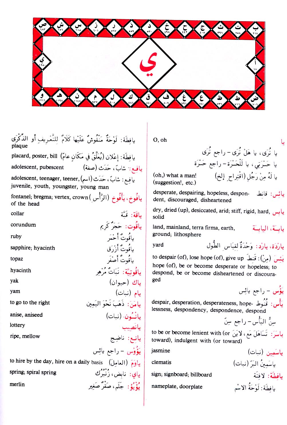 Al-Mawrid : Arabic to English Dictionary Large Mawrid with Appendices ...