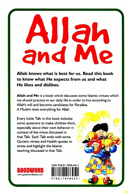 Allah and Me : Learning to Live Allah's Way (Vinni Rahman)