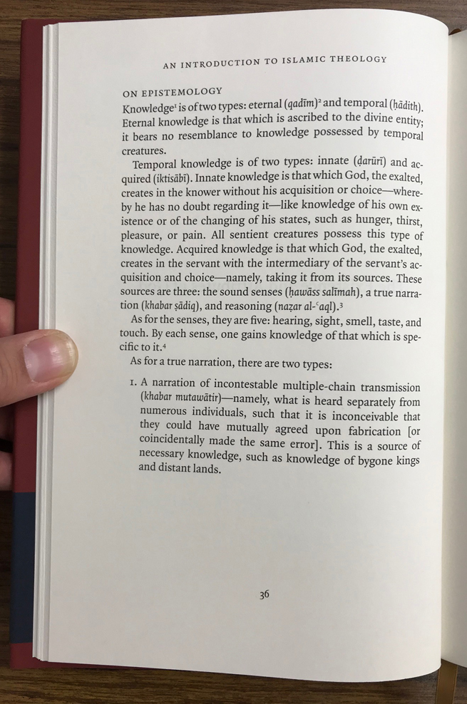 An Introduction to Islamic Theology : English Translation of "Al ...