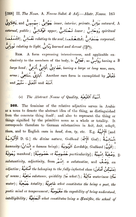 Arabic Grammar: Two Volumes Bound as One (Revised) W. Wright