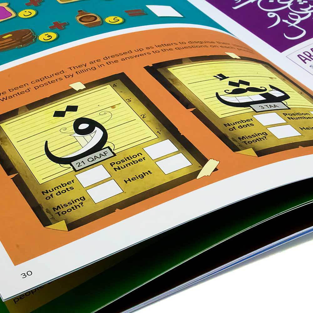 Arabic Letters Activity Book (Learning Roots) Ages 5 to 7