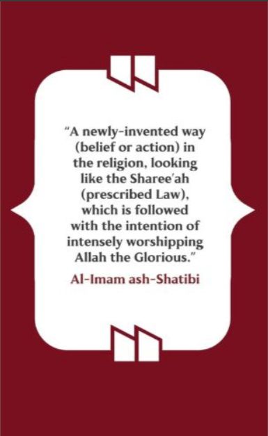 Bid'ah Hasanah: The Misunderstood Term (Sheikh Mohd. Asri Zainul Abidin)