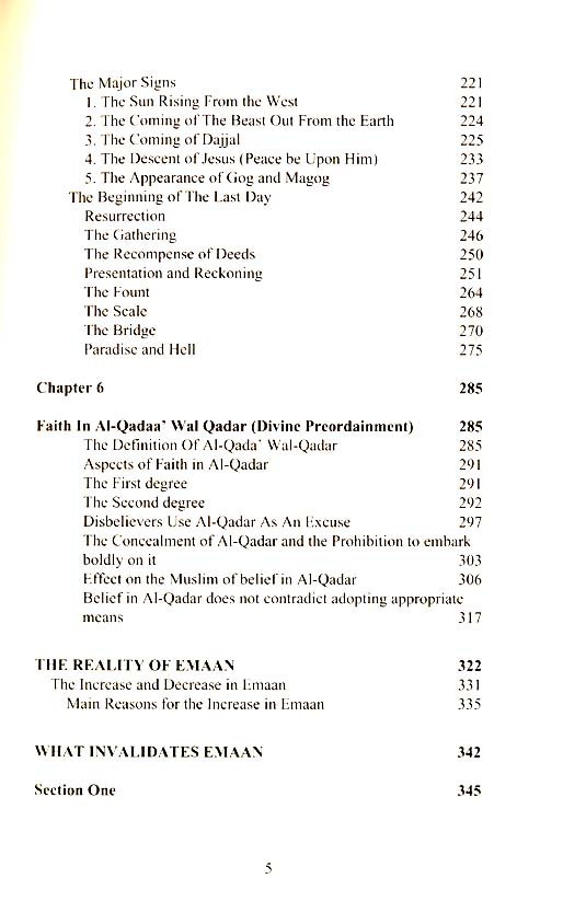 Book of Emaan According to the Classical Works of Shaikhul Islam Ibn ...