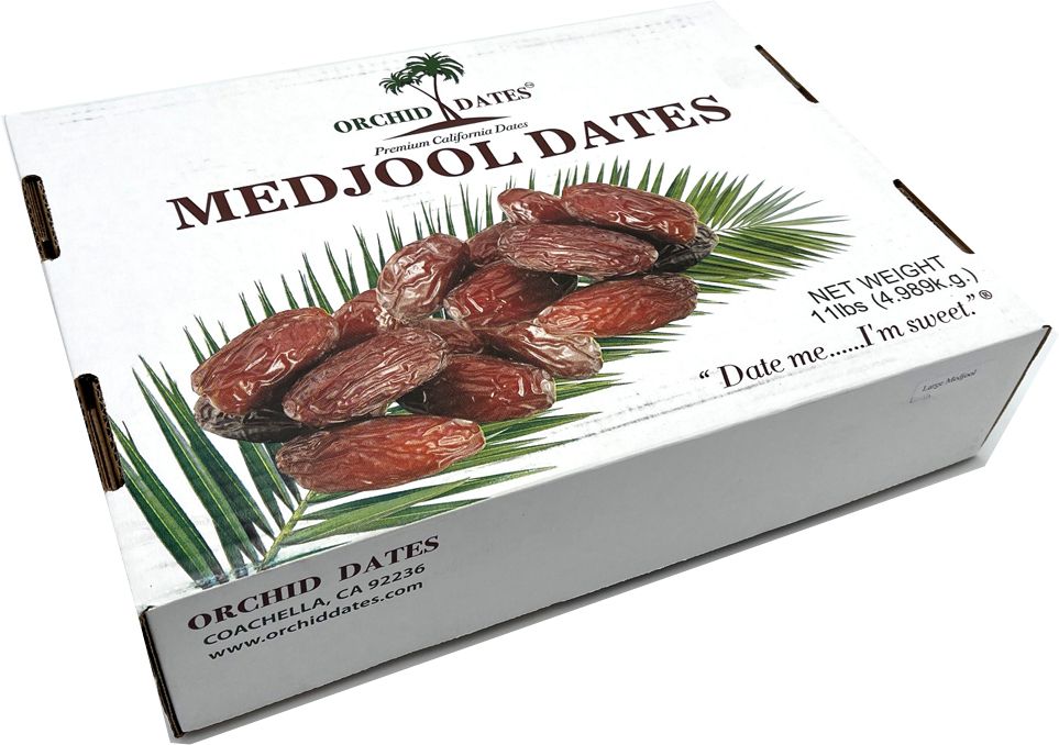 Large California Medjool Dates 11 lbs Latest Crop (approximately 225 ...