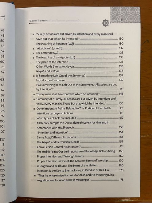 Commentary on the Forty Hadith 2 Volume Set by Imam Nawawi (Jamaal ...